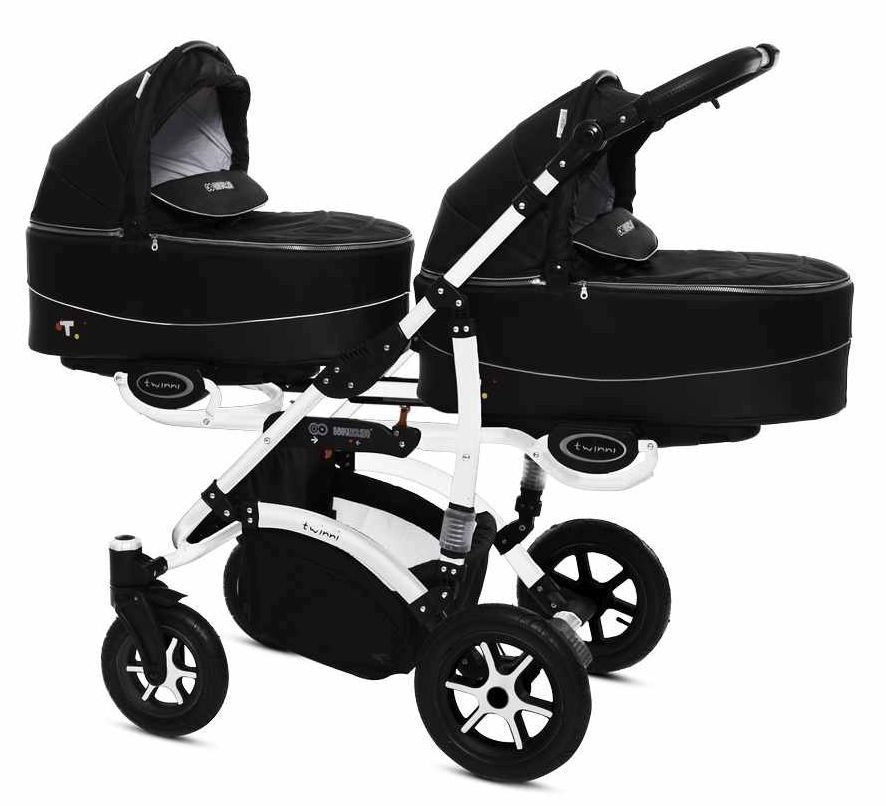 TWINNI PREMIUM 2w1 BabyActive wózek bliźniaczy głęboko-spacerowy - 07 ...